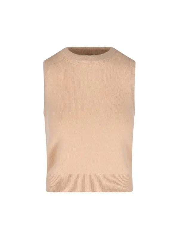 Celine Sleeveless Knit Sweater Vest