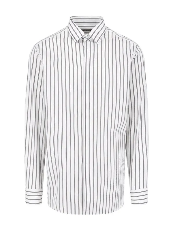 TOM FORD Cotton Button-down Shirt With Mother-of-pearl Buttons
