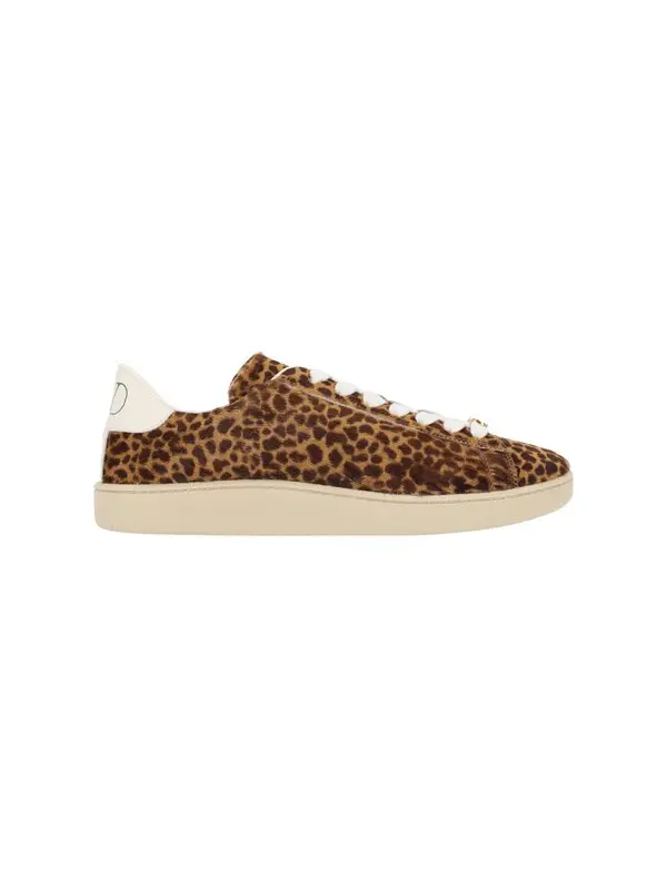 Valentino Garavani Low-top Leopard Print Sneaker