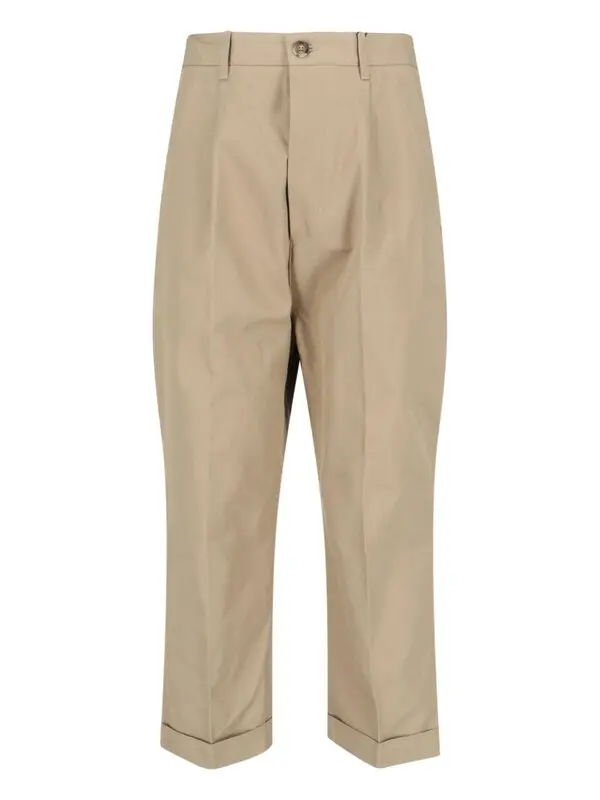 AMI Paris Tailored Wide-leg Trousers