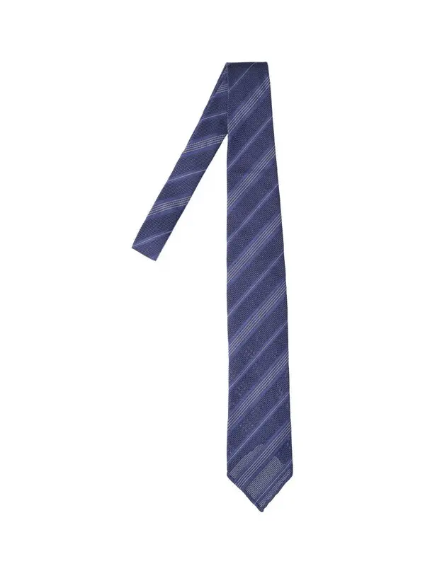 Cesare Attolini Silk Neck Tie - Blue