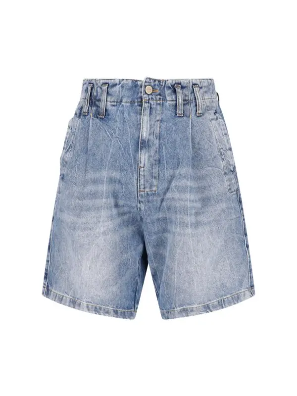 CULTURA High-waisted Denim Shorts
