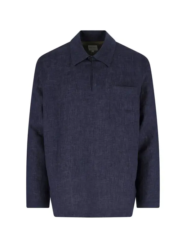 Paul Smith 100% Linen Button-front Shirt