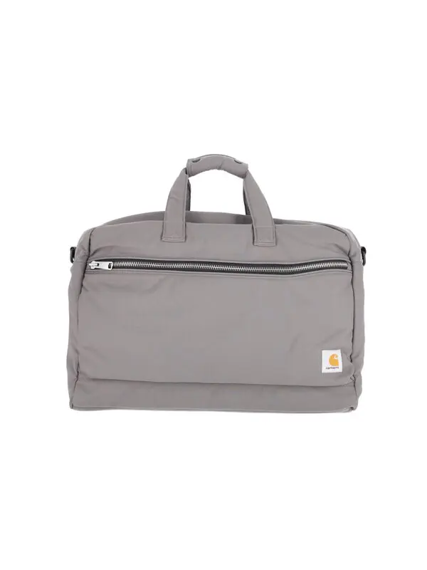 Carhartt Work In Progress Durable Nylon Suitcase Bag - Grey