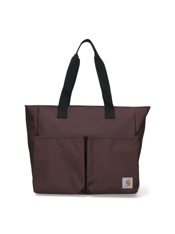 Carhartt Work In Progress Recycled Polyester Utility Tote Bag - Brown