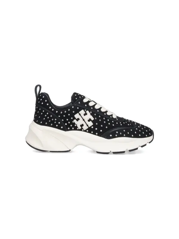 Tory Burch Studded Platform Sneakers