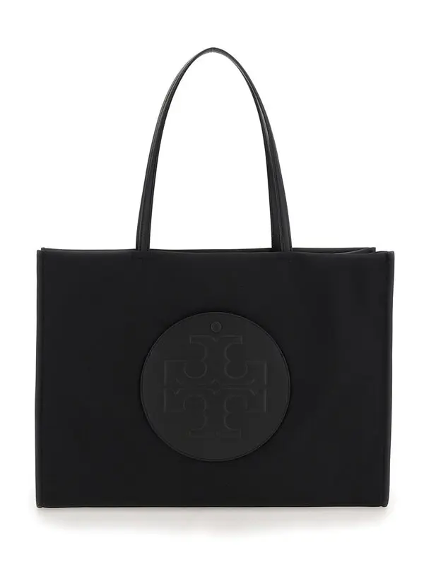 Tory Burch Logo-embossed Tote Bag - Black