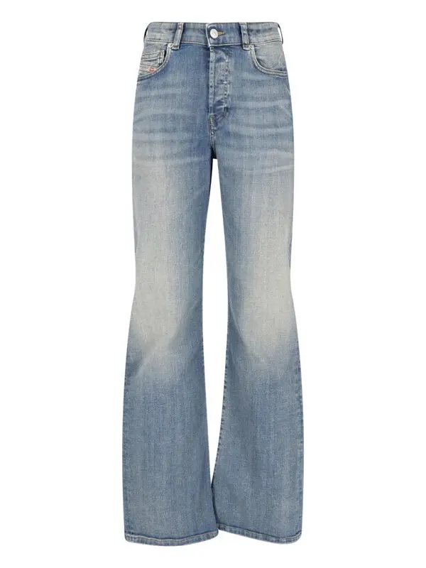 DIESEL® Denim Flare Jeans - Blue