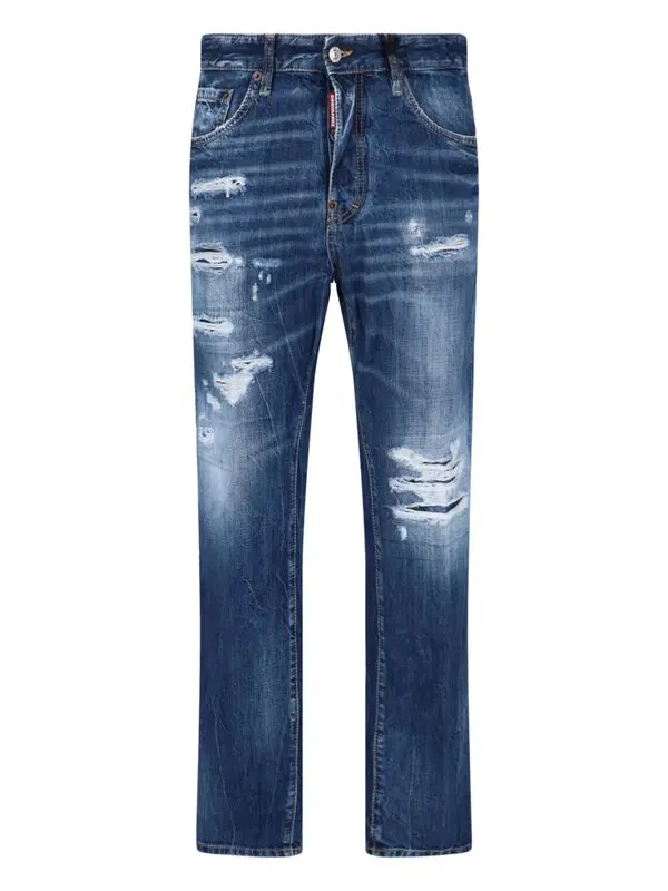 Dsquared2 100% Cotton Jeans - Blue