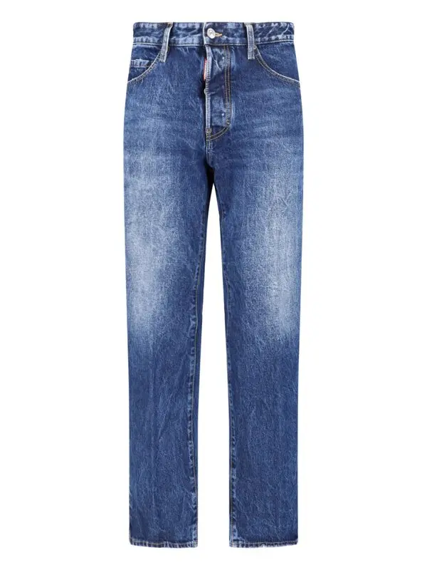 Dsquared2 100% Cotton Jeans - Blue