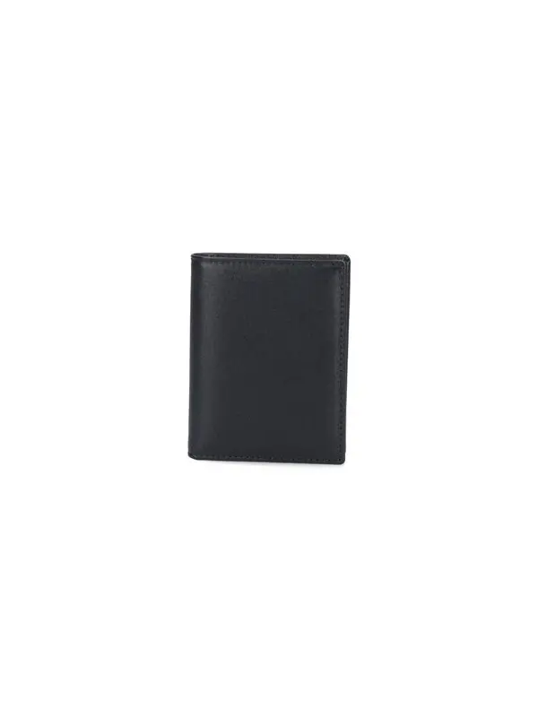 Comme Des Garçons Leather Wallet - Black