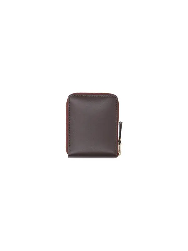 Comme Des Garçons Leather Wallet - Brown