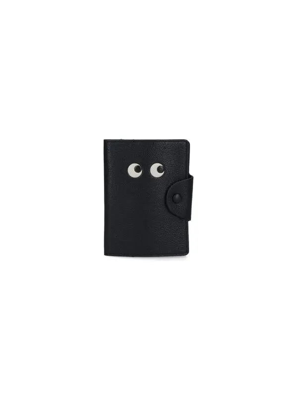 ANYA HINDMARCH Leather Card Holder Wallet