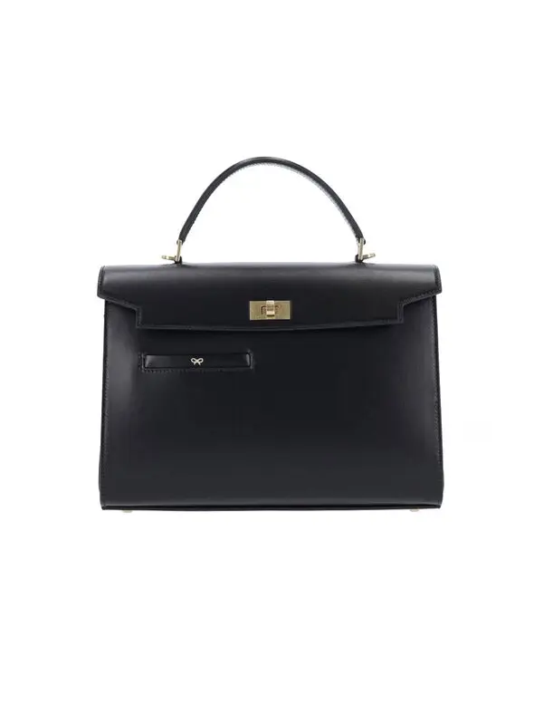 ANYA HINDMARCH Structured Top-handle Satchel Bag