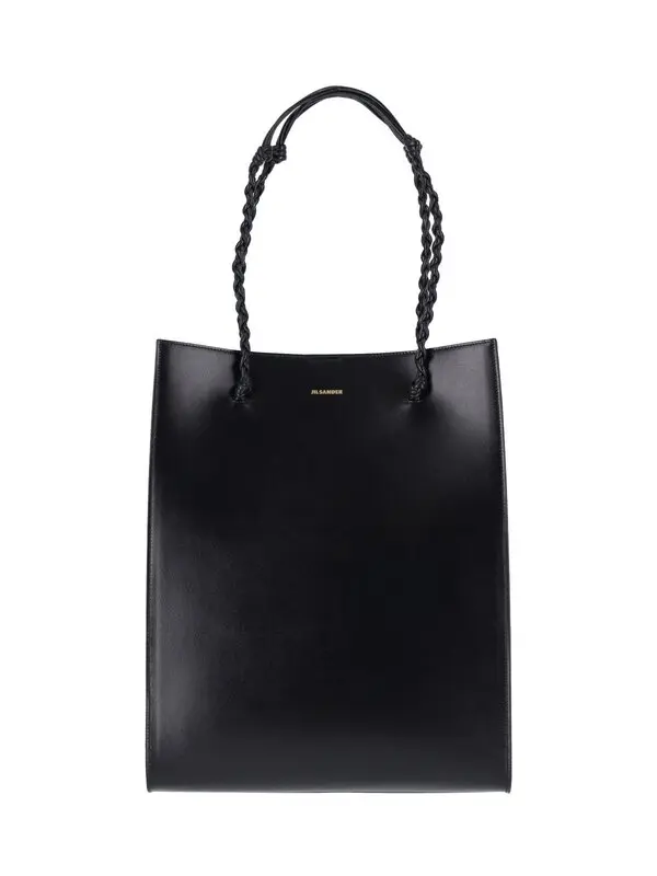 JIL SANDER Bovine Leather Shoulder Bag With Twisted Straps