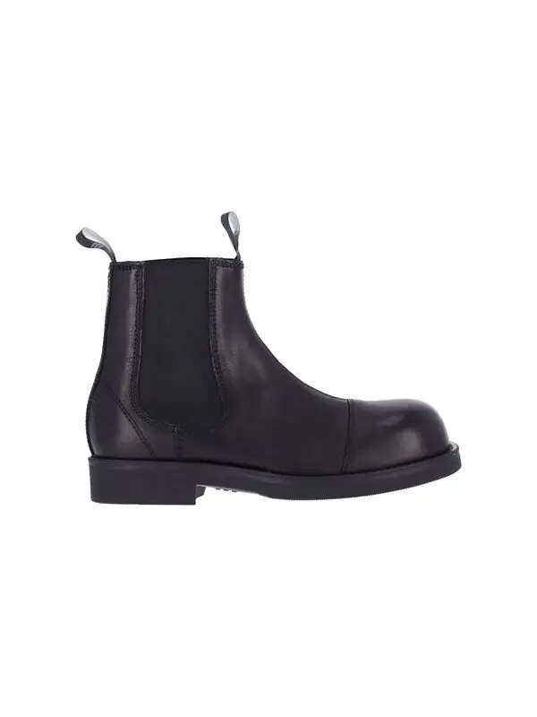 MAISON MARGIELA Calf Leather Chelsea Boots - Black