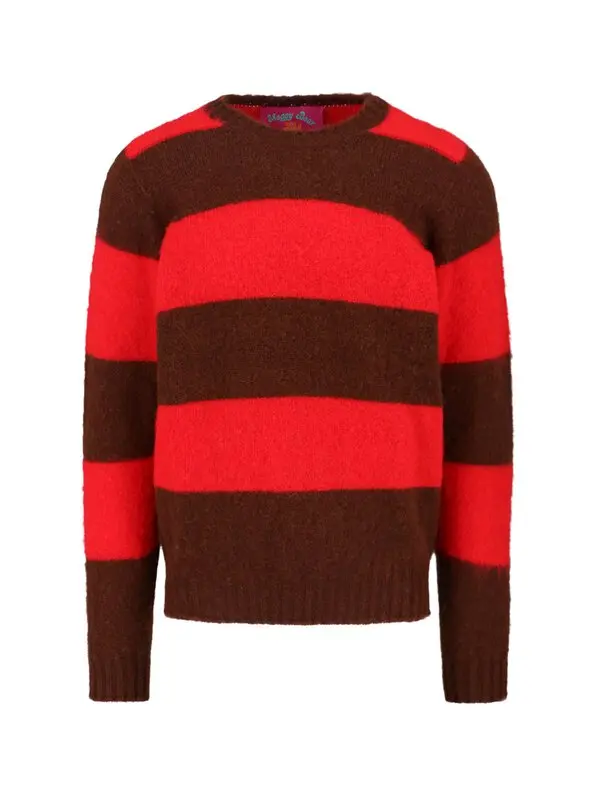 Howlin' Striped Shaggy Knit Sweater