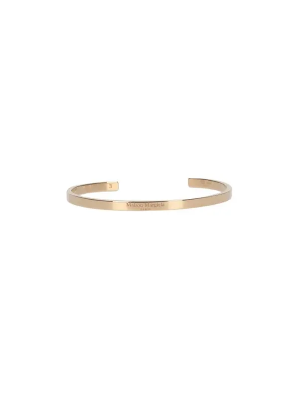 MAISON MARGIELA Polished Cuff Bracelet - Gold