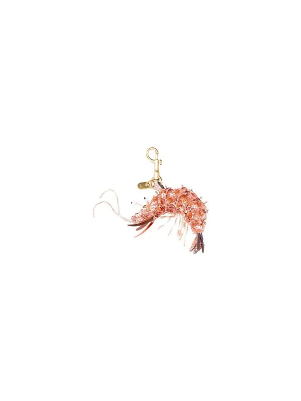 ANYA HINDMARCH Shrimp Bag Charm Keychain