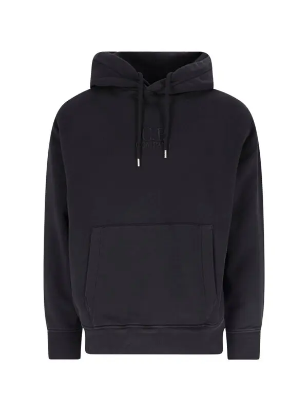 C.P. COMPANY C. P. Company Logo Pullover Hoodie
