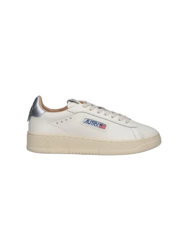 AUTRY Low-top Leather Sneakers - White