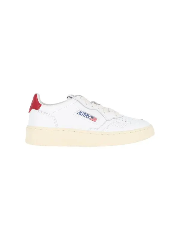 AUTRY Low-top Leather Sneakers - White