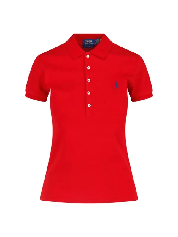 Polo Ralph Lauren Classic Polo Shirt With Button-up Neck