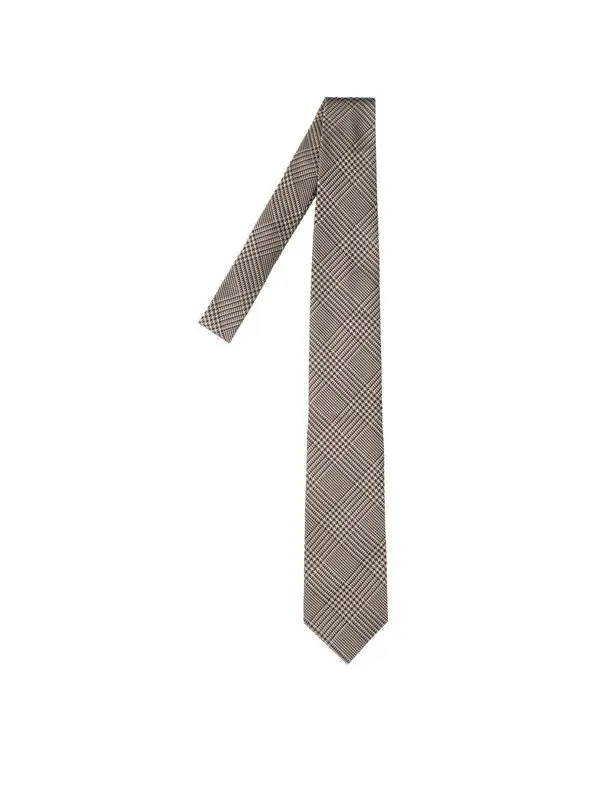TOM FORD Luxury Mulberry Silk Tie - Brown