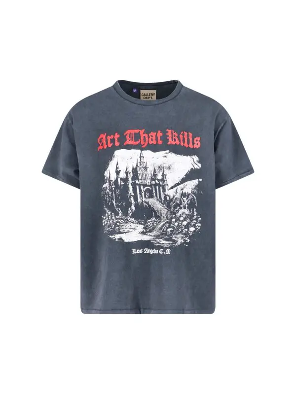 GALLERY DEPT. Vintage-style Cotton Graphic T-shirt