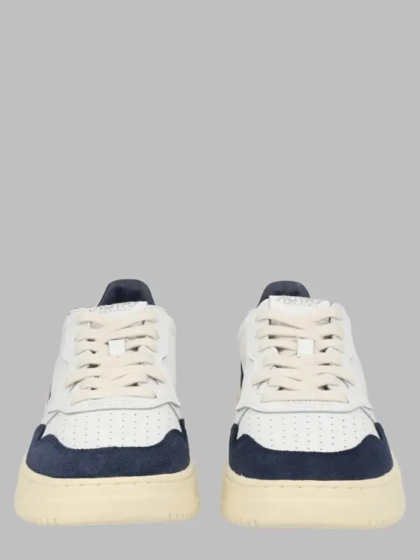 AUTRY Leather & Suede Lace-up Sneakers - Multicolour