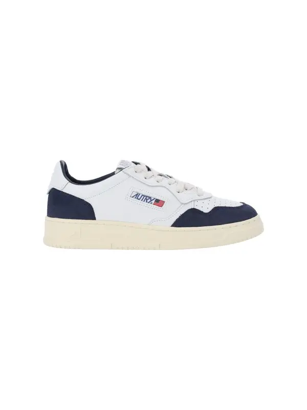 AUTRY Cow Leather & Suede Sneakers