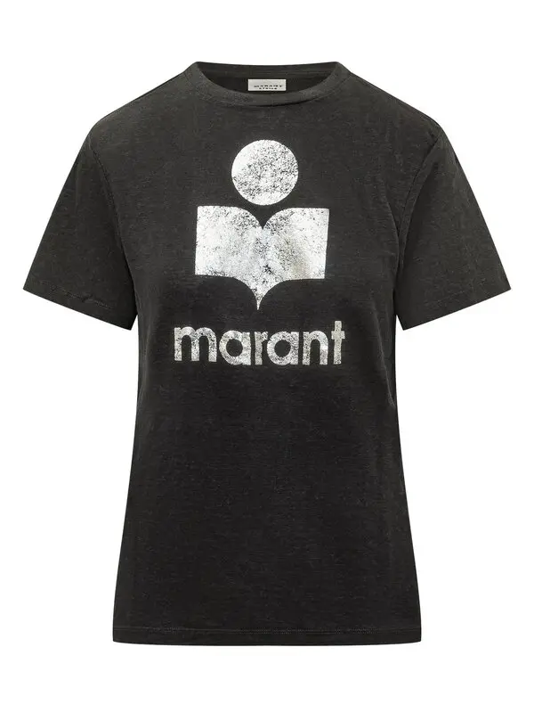 MARANT ETOILE Crew Neck T-shirt - Black
