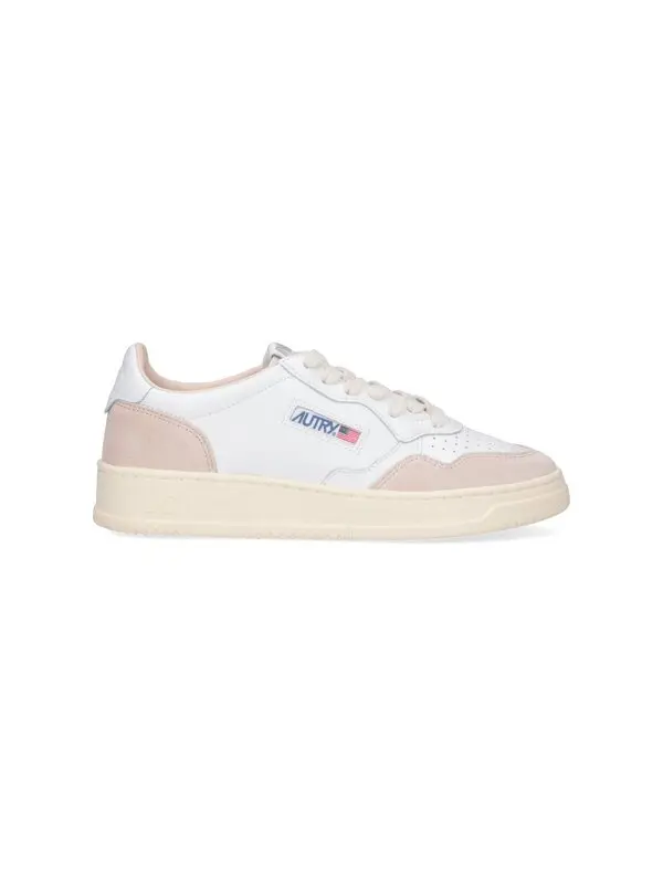 AUTRY Low-top Leather Sneakers - White