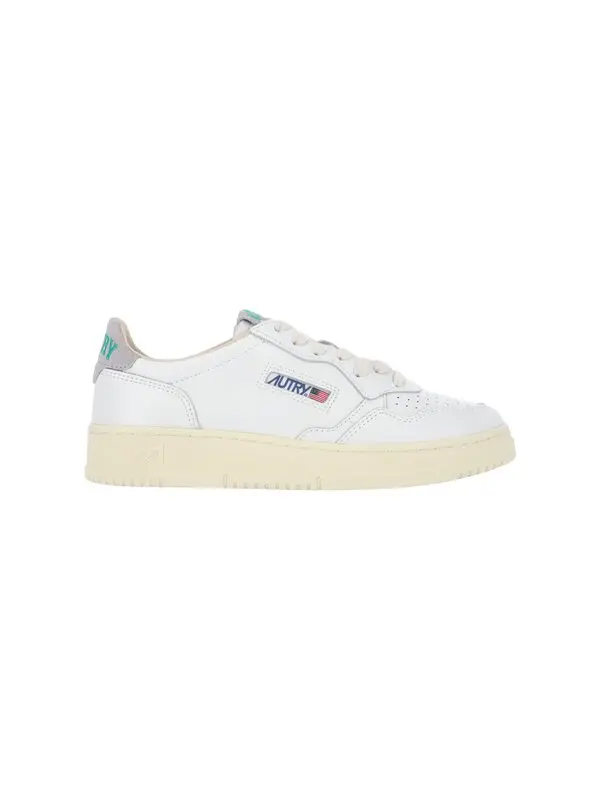 AUTRY Low-top Leather Sneakers - White