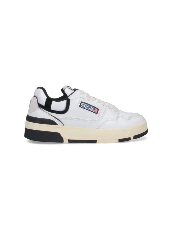 AUTRY Low-top Leather Sneakers - White
