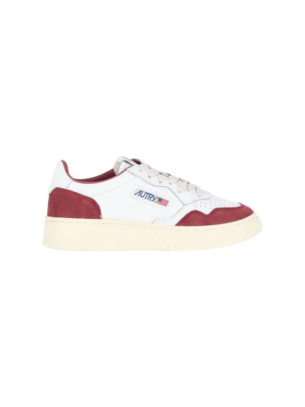 AUTRY Cow Leather & Suede Sneakers