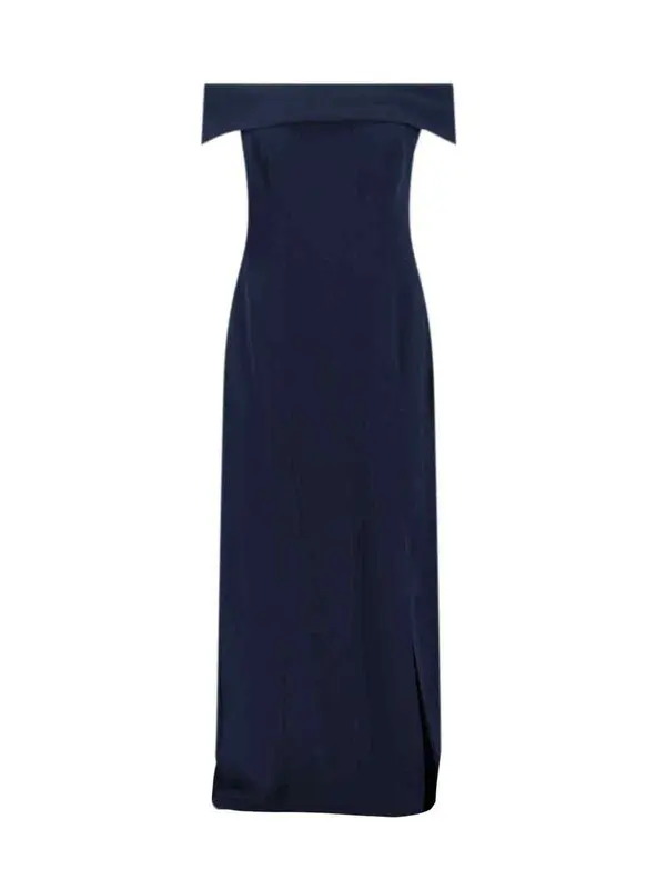 Ralph Lauren Stretch Knit Midi Dress