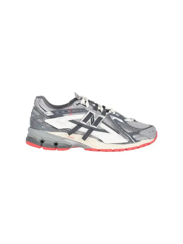 NEW BALANCE Mesh Lace-up Sneakers - Grey
