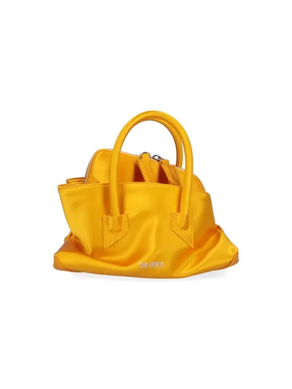 Attico Sculptural Shoulder Bag - Yellow