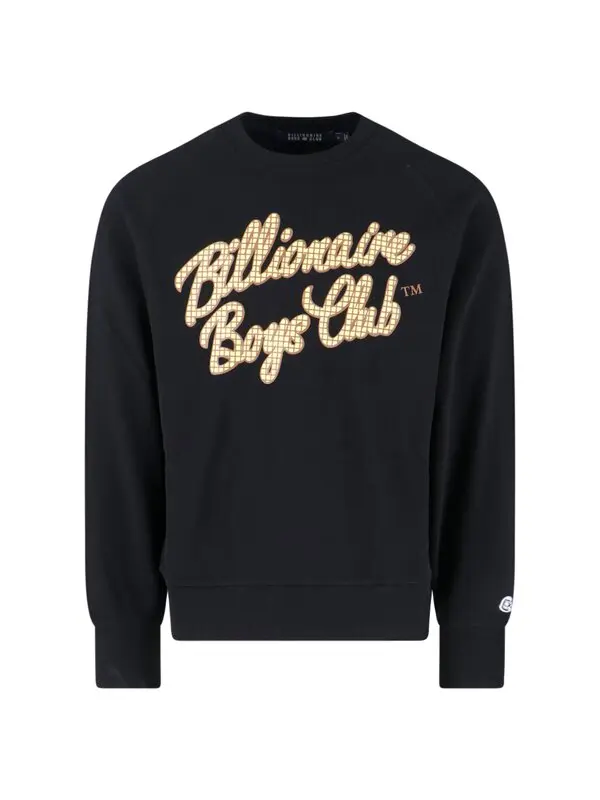 BILLIONAIRE Logo Graphic Crewneck Sweatshirt