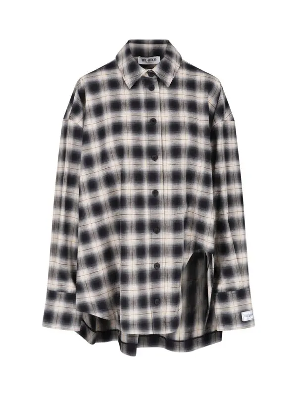 Attico Printed Button-front Shirt - Multicolor