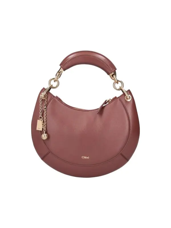 Chloé Lamb Leather Shoulder Bag - Brown