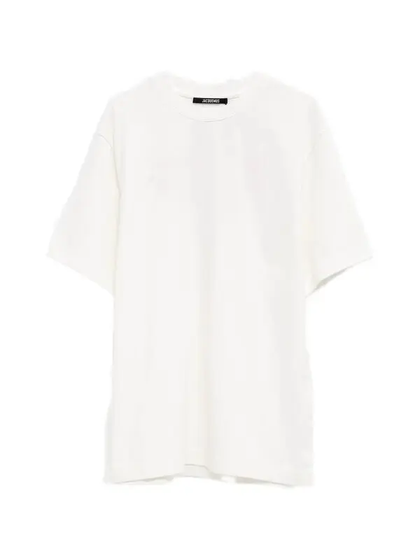 Jacquemus Classic Cotton T-shirt With Logo Short Sleeve - Multicolor