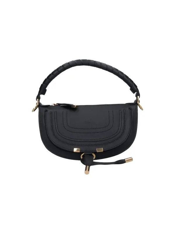 Chloé Mini Handbag In Calf Leather - Black