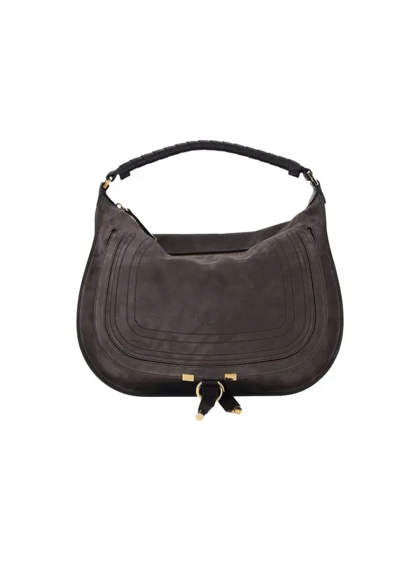 Chloé Calf Split Suede Leather Shoulder Bag