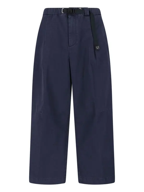 WHITE SAND Sand Cotton Trousers For