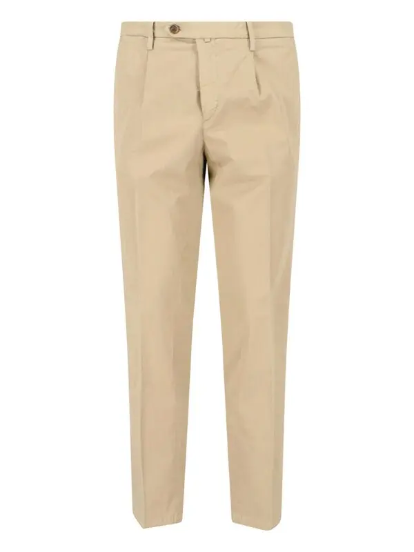 BRIGLIA 1949 Tailored Cotton-stretch Trousers