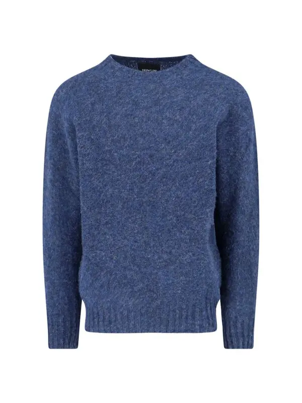 Howlin' Crewneck Textured Knit Sweater