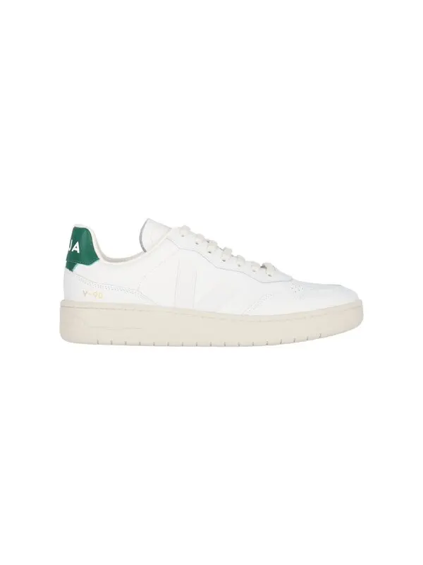 VEJA Organic Leather Golf Sneakers - White