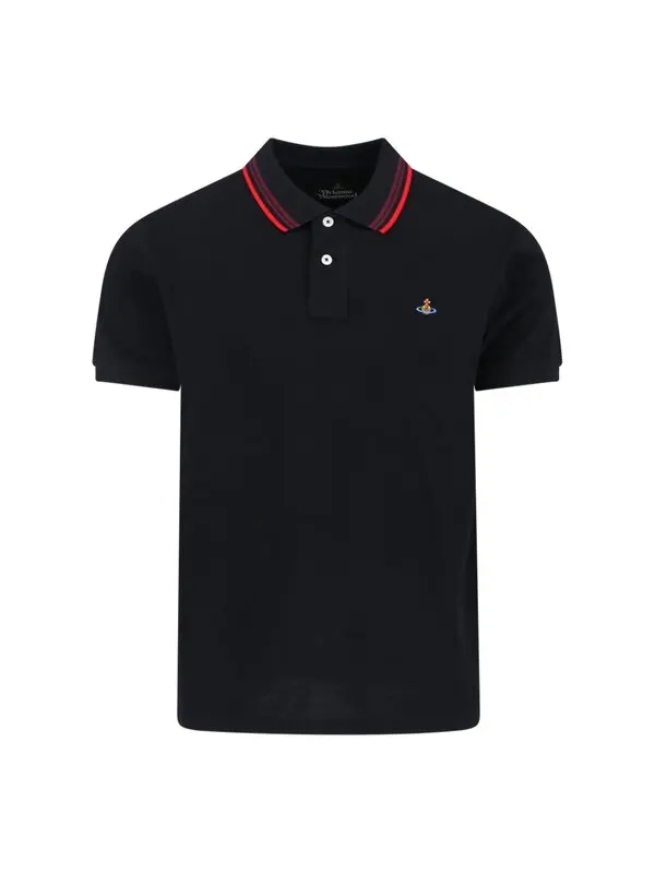 VIVIENNE WESTWOOD Classic Polo - Black